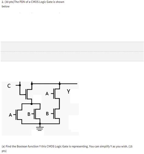 Solved Find The Boolean Function Y This CMOS Logic Gate Chegg