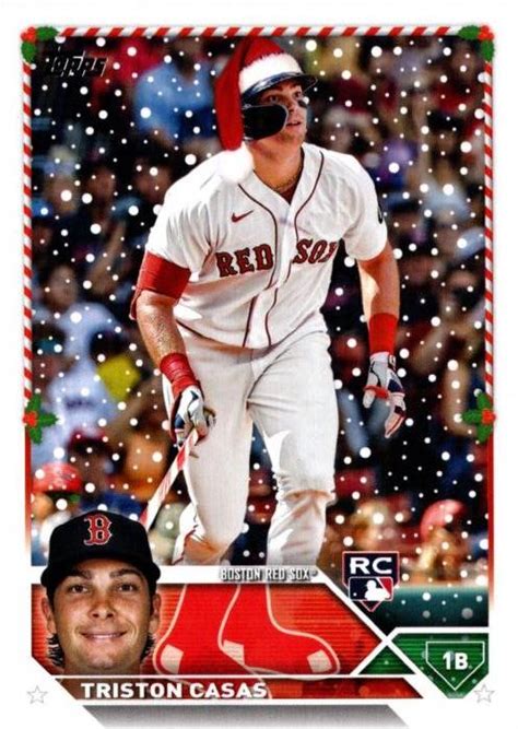 2023 Topps Holiday H178 Triston Casas Trading Card Database