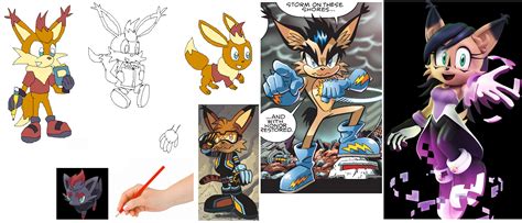Rocket The Eevee Sonichu Style Wip Fan Art And Comics Sonic Stadium