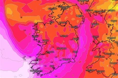 Serious Storm Eowyn Forecast Update As Map Shows Irish Areas Hit