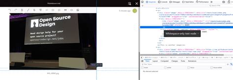 Whitespace Only Text Node Leads To Unneeded Whitespace Between Fileimage And Filename · Issue