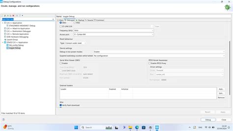 Error Launching Debug Has Encountered A Problem Stmicroelectronics