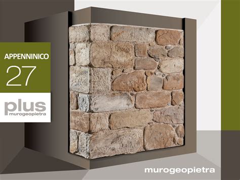 Artificial Stone Finish Appenninico P27 Profile Squadrato Collection By