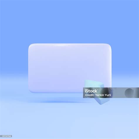 3d 빈 팝업 메시지와 현실적인 화살표 커서 벡터 일러스트레이션 3d 안경에 대한 스톡 벡터 아트 및 기타 이미지 3d 안경 말하기 3차원 형태 Istock