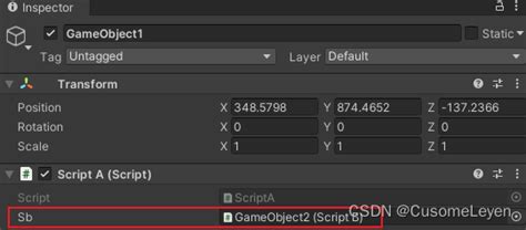 Unity脚本间的变量调用unity调用另一个脚本的变量 Csdn博客