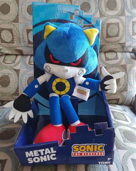 TOMY Sonic the Hedgehog - Metal Sonic 12" Plush Brand New Authentic ...