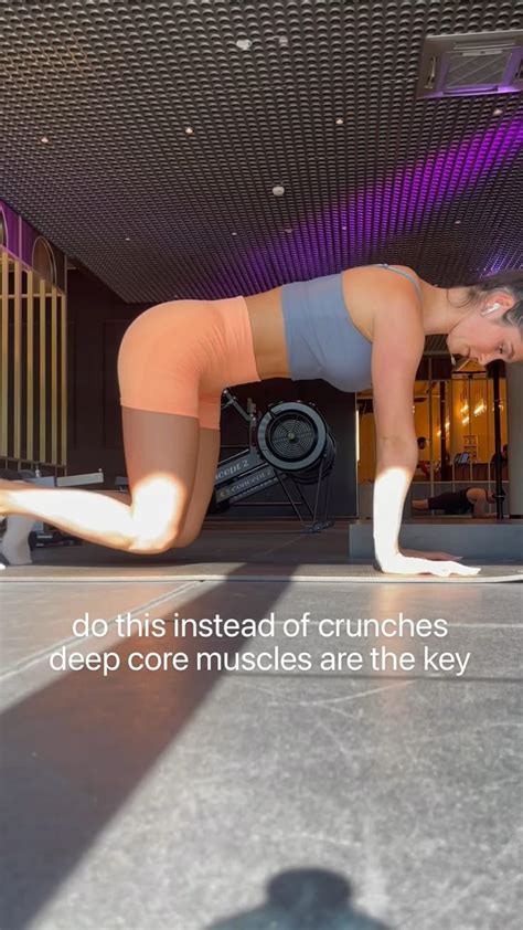 Do This Instead Of Crunches Deep Core Muscles Are The Key Core
