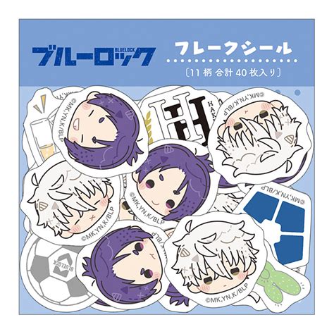 Blue Lock Episode Nagi Nagi Seishiro And Mikage Reo Flake Sticker