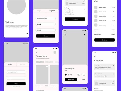 Wireframes For Web And Mobile App Design Inspiration Justinmind