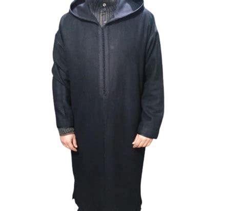 Set Of Winter Thobe And Hooded Cloak Moroccan Thobe Burnous Etsy