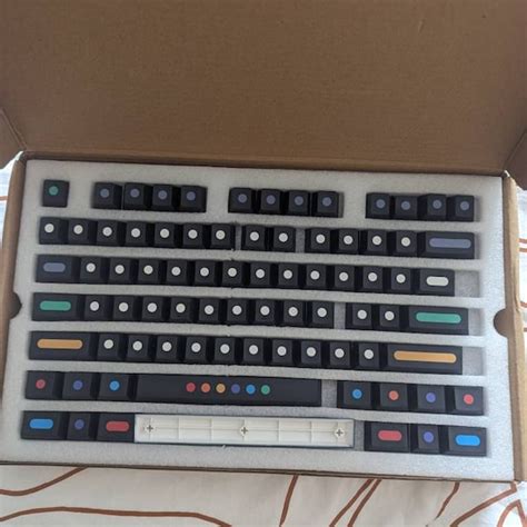 Gmk Carbon Keycaps Cherry Profile Keycaps Set Pbt Material Keycaps For Mx Switch Gmk Clone