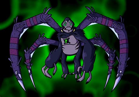 Ben 10 Reboot Spider Monkey Ben 10 Reboot Spidermonkey Transformation