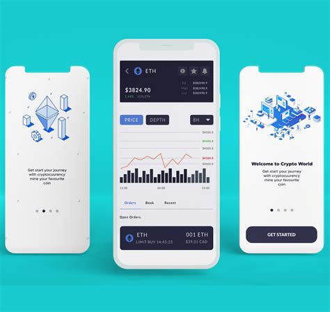 Crypto Mobile App Ui Ux Design Behance Crypto Mobile App Ui Ux Design Behance