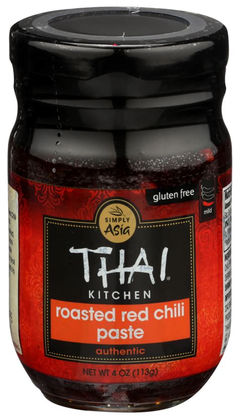 Thai Kitchen Roasted Red Chili Paste Case Of 12 4 Oz