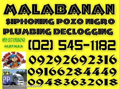 Malabanan Siphoning Pozo Negro Services 09166284449 Jobslegal In