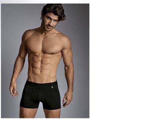 Boxer algodón y lycra Liso con collareta elástico liso Hombre Boxers Slip Michi