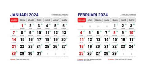 Daftar Libur Tanggal Merah Tahun 2024 Kapan Jadwal Siswa Libur