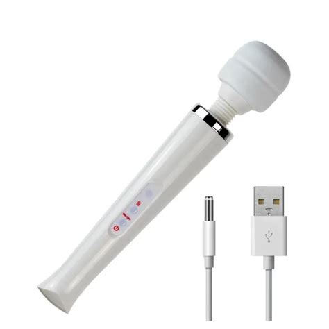 Usb Rechargeable Massager Stick Vibration Multifunctional Frequency