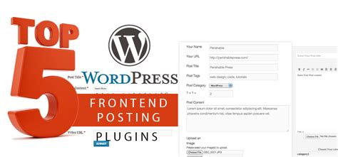 Top 5 Wordpress Frontend Posting Plugins Voidcoders