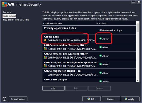How To Configure AVG Internet Security 2013 Firewall AkrutoSync