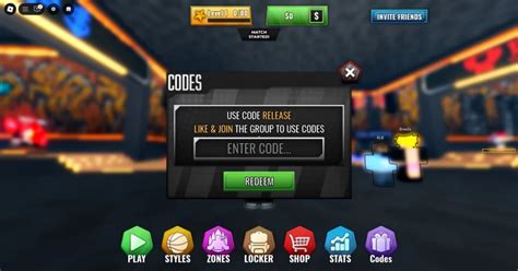 Roblox Basketball Zero Codes Get Free Spins