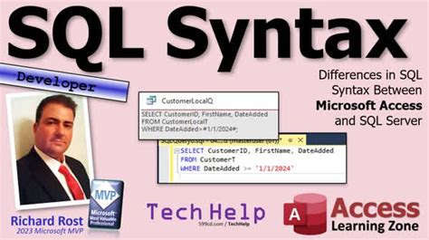Access Learning Zone On Linkedin Differences In Sql Syntax Between