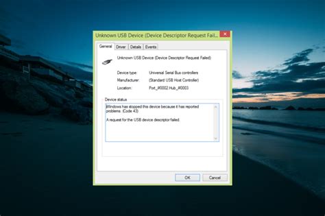 How To Fix Usb Error Code 43 On Windows 10