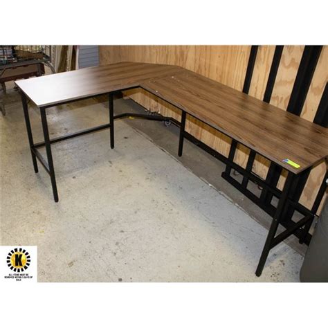 Newly Assembled L Shape Corner Desk