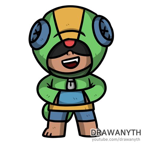Como Desenhar O Leon Do Brawl Stars Passo A Passo