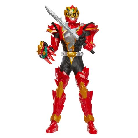 Power Rangers Dino Fury Spiral Strike Red Ranger 12 Inch Scale