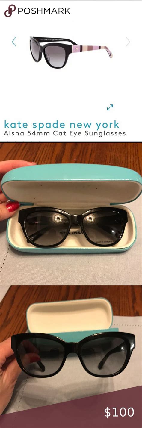 Kate Spade Aisha Cats Eye Sunglasses Euc Kate Spade Sunglasses Spade