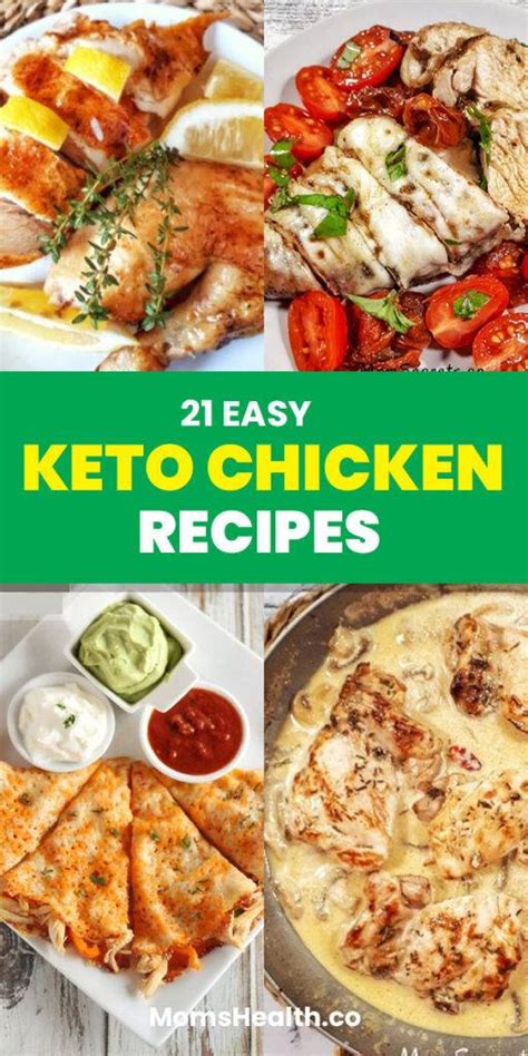 21 Easy Keto Chicken Recipes Best Keto Diet Meals With Chicken