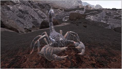 Ark Pulmonoscorpius Abilities Taming Food Saddle Breeding Drops