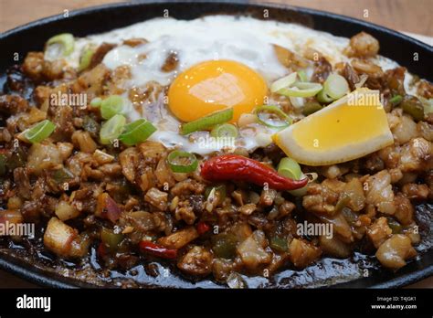 Sisig With Egg