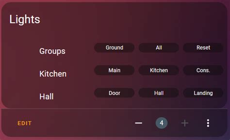 Re Implementing Multiple Entity Row Using Button Card Frontend Home