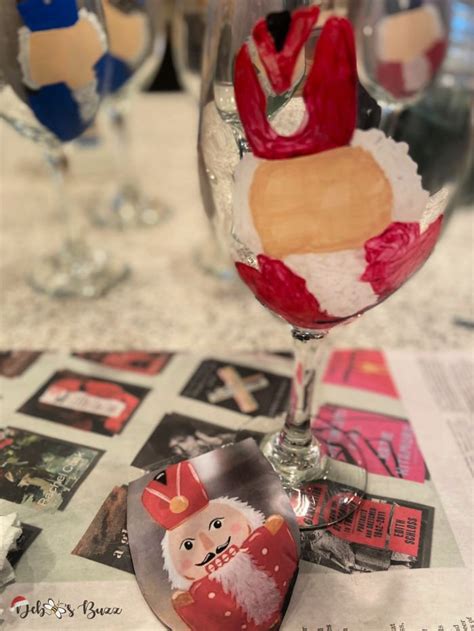 How To Make Nutcracker Glasses And Napkin Rings Debbees Buzz