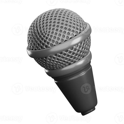 3d Microphone Illustration 34221626 Png