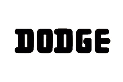 美国汽车品牌dodge商标设计道奇汽车logo设计 德标