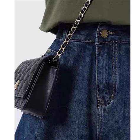 Plus Size Denim Skorts Skirt Shorts Pluspreorder