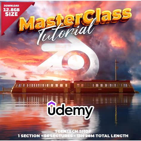Udemy 2024 Blender Beginner Course Create Cinematic Scenes By