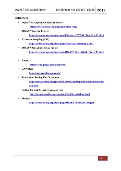 Zed Attack Proxy Zap Pdf