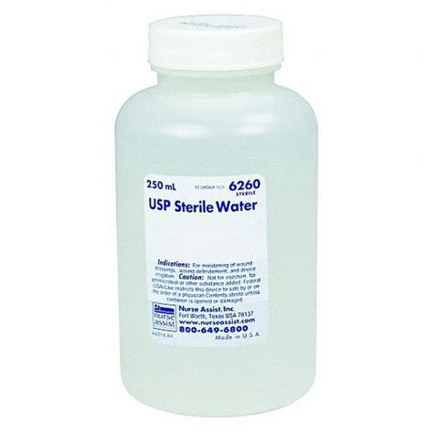 Nurse Assist Inc Liquid Solution Distilled Sterile Water Topical