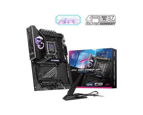 MPG Z890 CARBON WIFI Cartes mères gamingMeilleures cartes mères pour