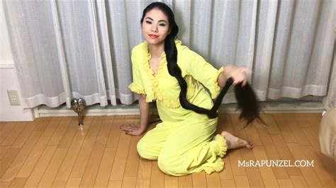 Msrapunzel Long Hair Pampering By Rin Youtube