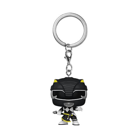 Pop Keychain Mighty Morphin Power Rangers 30th Black Ranger
