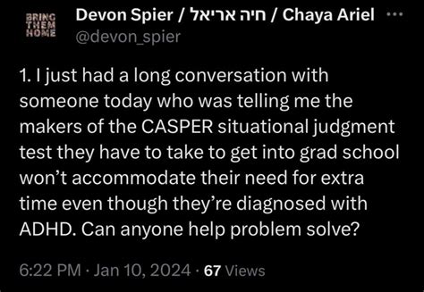 Devon Spier On Linkedin If Youre Familiar With The Casper Situational Judgment Test And How To