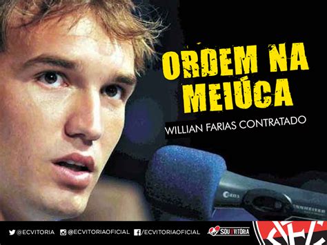 Vitória oficializa contratação de Willian Farias BAHIA NO AR