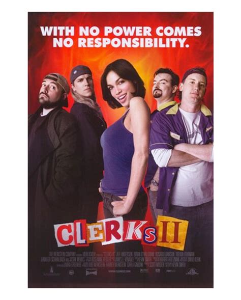 Clerks Ii Poster Signed Jay And Silent Bob