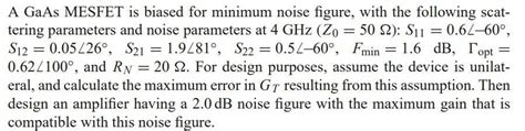 Solved Microwave Engineering Problem Matlab Touchstone M