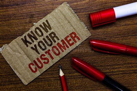 Word Writing Text Know Your Customer Business Concept For Marketing Creating A Poll Improve